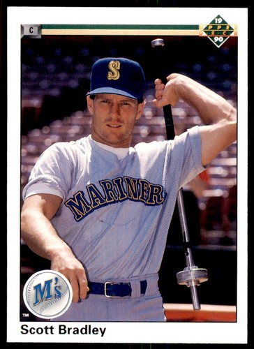 1990 Upper Deck Scott Bradley . Seattle Mariners #383 | eBay