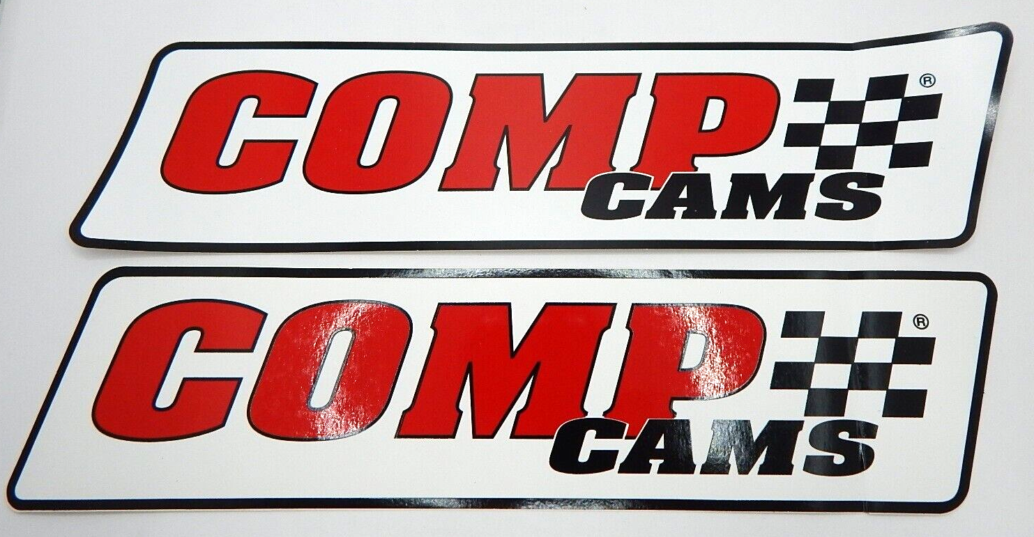 **Lot of 2** 12" Large Comp Cams Racing NHRA NMCA Contingency Decal ...