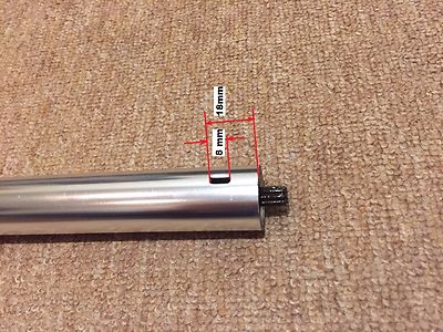 TUBE AND DRIVE SHAFT 26 MM 9 SPLINE 75 CM FITS STRIMMER TRIMMER 5 IN 1 ...