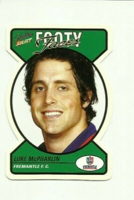 2005 SELECT TRADITION FOOTY FACES FREMANTLE LUKE McPHARLIN FF56 AFL ...