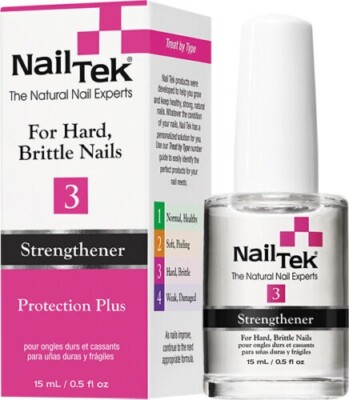 Nail Tek Protection Plus 3 For Hard, Brittle Nails - 55809 ~COMBINED ...