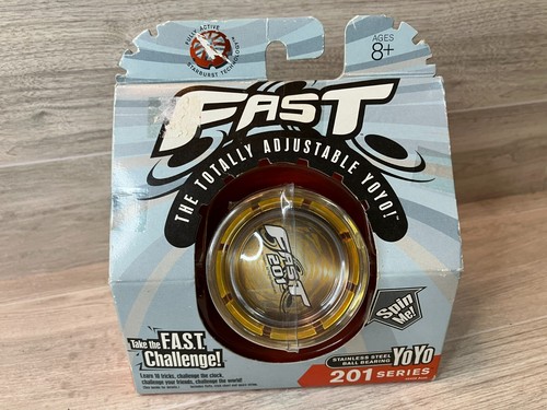 YOYO Toy Yo-Yo Fast 201 Hasbro Yellow w/ Case New Old Stock NIB | eBay