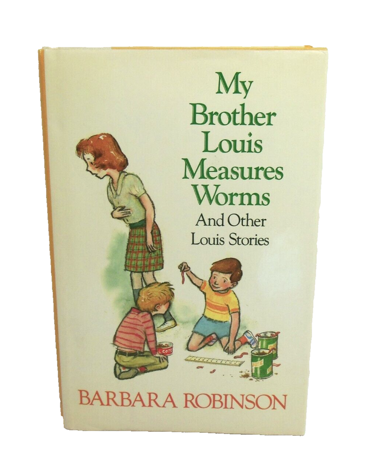 My Brother Louis Measures Worms and Other Louis Stories SIGNED Barbara ...