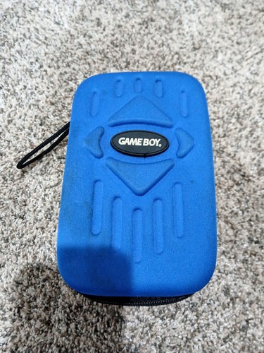 game boy carrying case blue oem | eBay