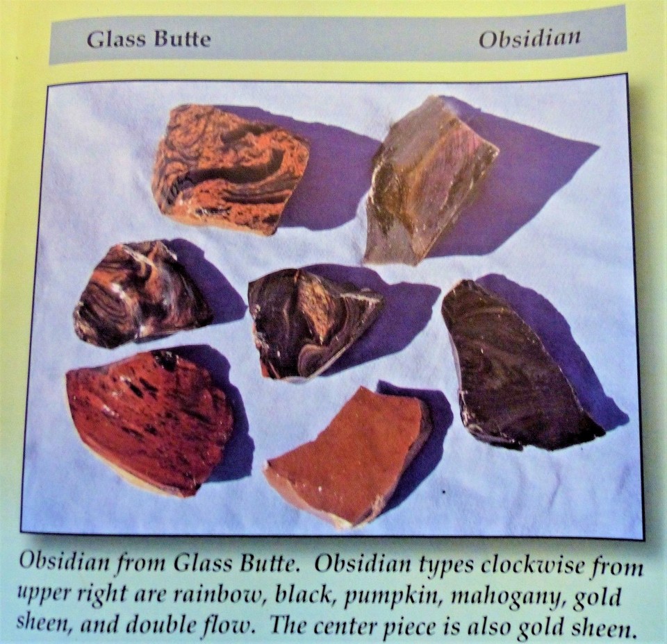 Central Oregon Rockhounding Map | eBay