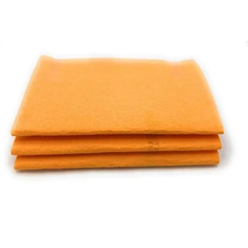 3-PACK Original Orange Super Absorbent German Shammy Cloths 27" X 20 ...