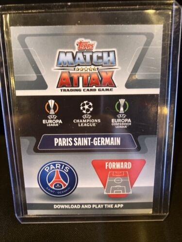2021-22 Topps Match Attax UCL KYLIAN MBAPPE Goal Machine 151 PSG/France ...