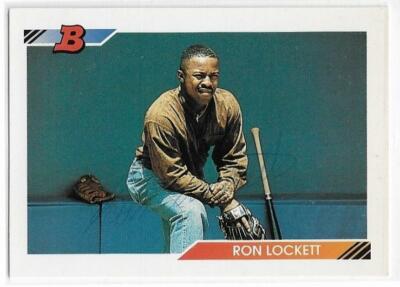 RON LOCKETT Autographed Signed 1992 Bowman ROOKIE card Philadelphia ...