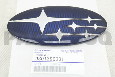93013SC001 Genuine Subaru Front Grille Ornament | Blue | Genuine OEM ...