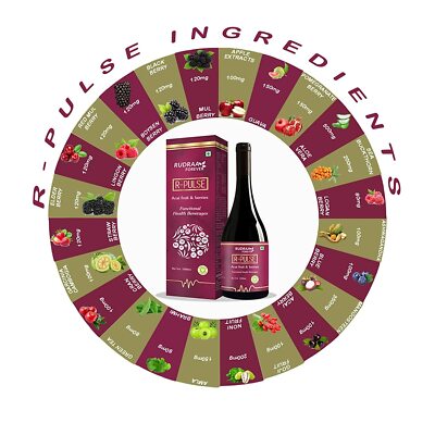 R-Pulse immunity juice Concentrate of different Berry fruits Acai fruit ...