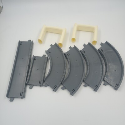 Vintage 1993 Tomy Trackmaster Thomas Gray Road Train Track 8 Tracks ...