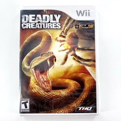 Deadly Creatures (Nintendo Wii, 2009) Brand New Factory Sealed ...