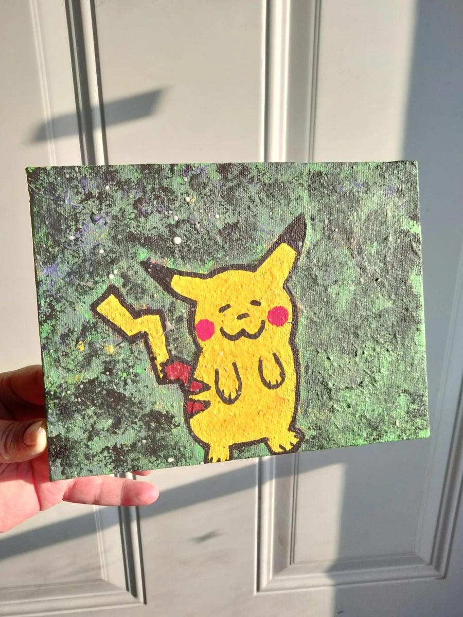 Pokemon Acrylic Paintings