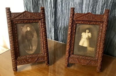 Picture Frames - Tramp Art Picture Frame