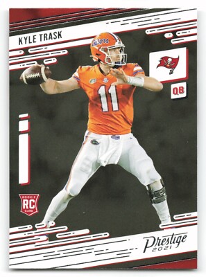 2021 Panini Prestige #207 KYLE TRASK Rookie RC Tampa Bay Buccaneers ...