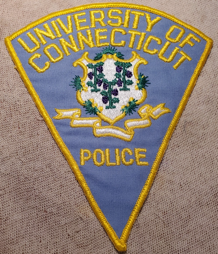 CT University of Connecticut Police Patch | eBay