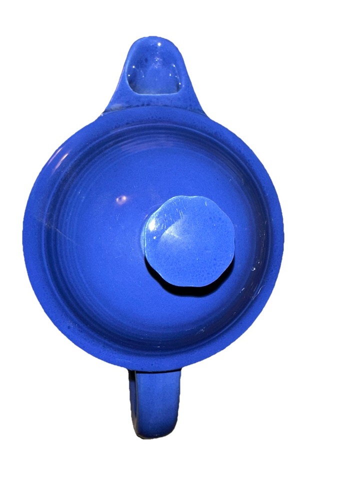 Fiesta Vintage Coffee Server COBALT BLUE Fiestaware Coffee Pot | eBay UK