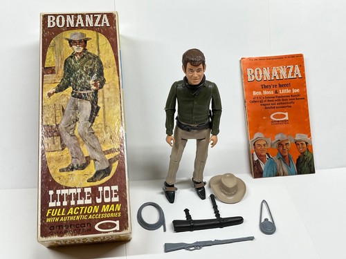 Vintage American Character Bonanza Little Joe Cartwright Action Figure ...