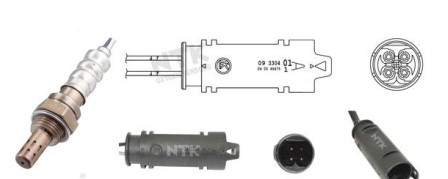 NTK NGK OXYGEN SENSOR Post Catalytic BMW X5 318Ti 316Ti 03/2000~02/2004 ...