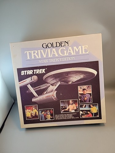 Golden Trivia Game - Star Trek Edition - Complete with all pieces and ...