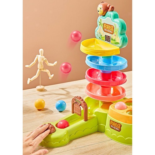 Ball Drop Toy Development Ball Rolling Track Toy for Baby Kids Party ...