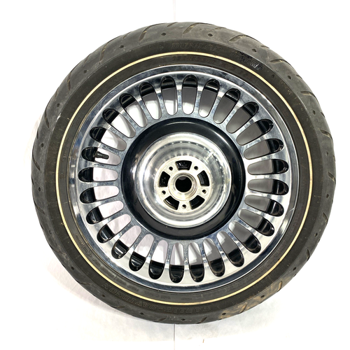 oem Harley Polished & Black Knuckle Wheel Rim 17x3" Front Tire 09-23 ...