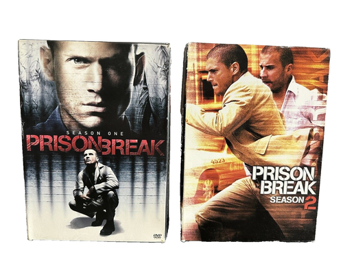 Prison Break Season 1 2 Series DVD Complete Tv Show Robin Tunney ...