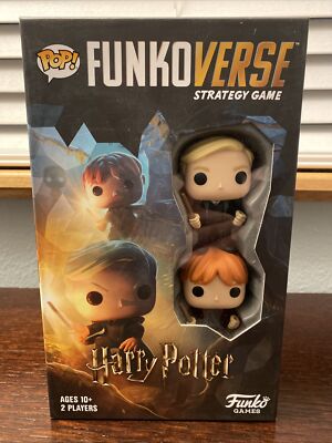 Harry Potter - Ron Weasley & Draco Malfoy Pop! Funkoverse Strategy Game ...
