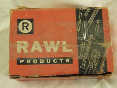 33 RAWL Products Spring-Wings Toggle Bolts, 3" x 3/16", Catalog 4132 | eBay