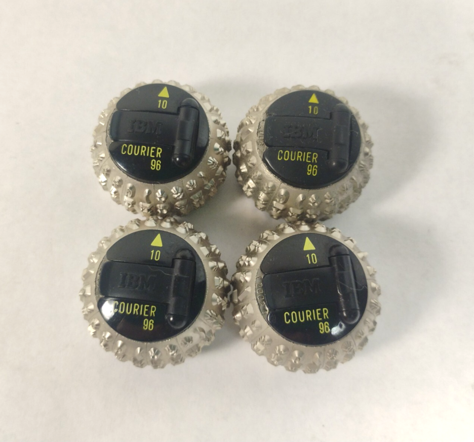 IBM Selectric typewriter font ball elements 88 and 96 character | eBay