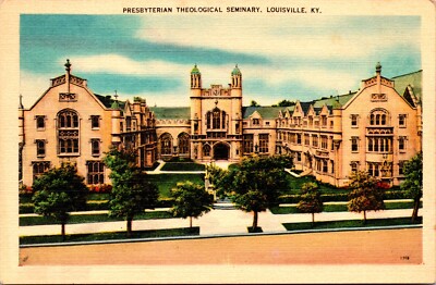 Postcard Louisville Kentucky - Presbyterian Theological Seminary | eBay