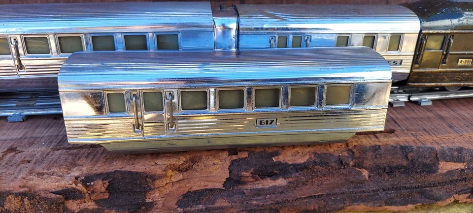 VINTAGE LIONEL FLYING YANKEE TRAIN SET 616 , 617 , 617 , 618 | eBay