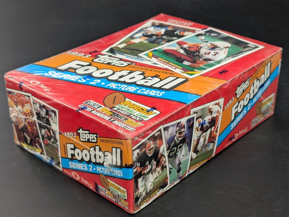 1993 TOPPS SERIES 2 FOOTBALL CARD WAX BOX 36 PACKS FACTORY SEALED | eBay
