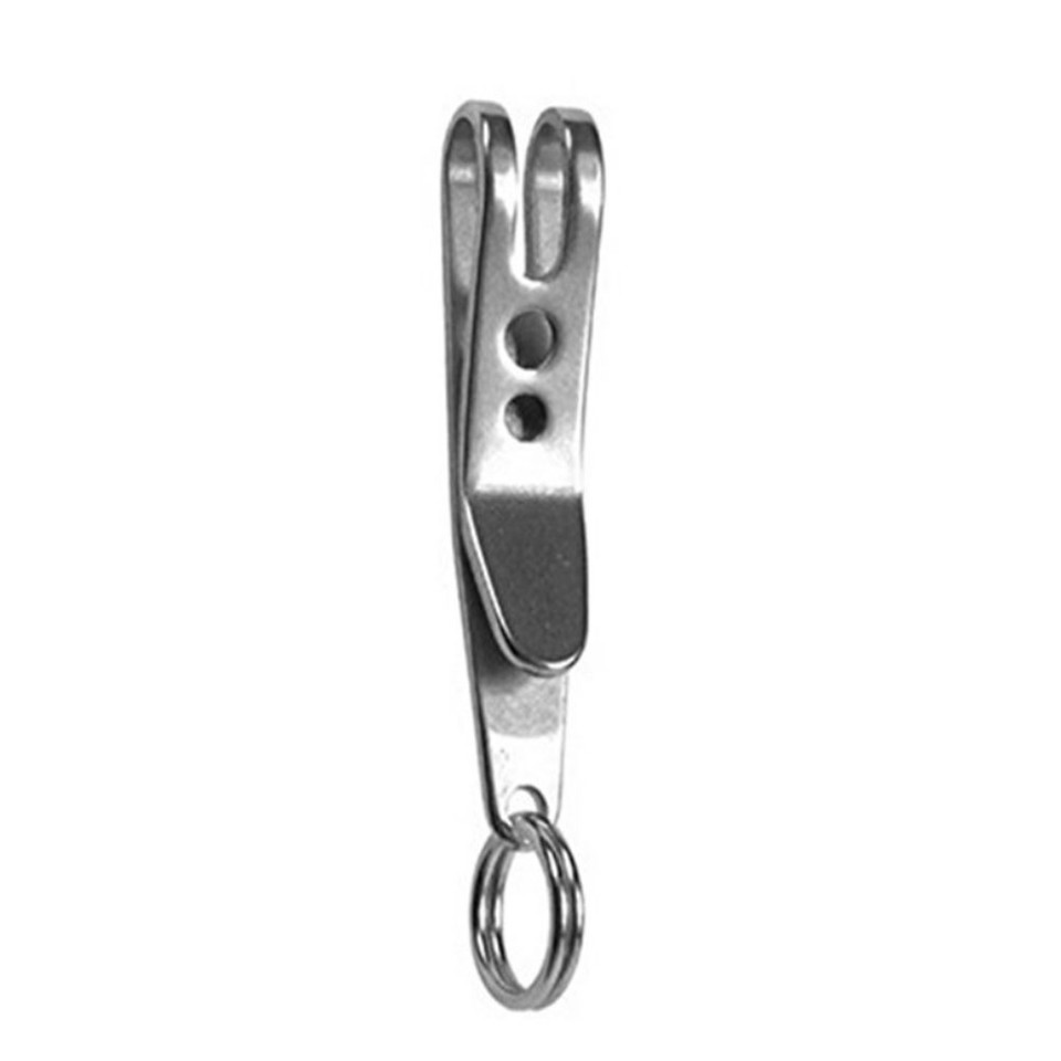 Zinc Alloy Bag Suspension Clip With Key Ring Carabiner Outdoor Tool | eBay