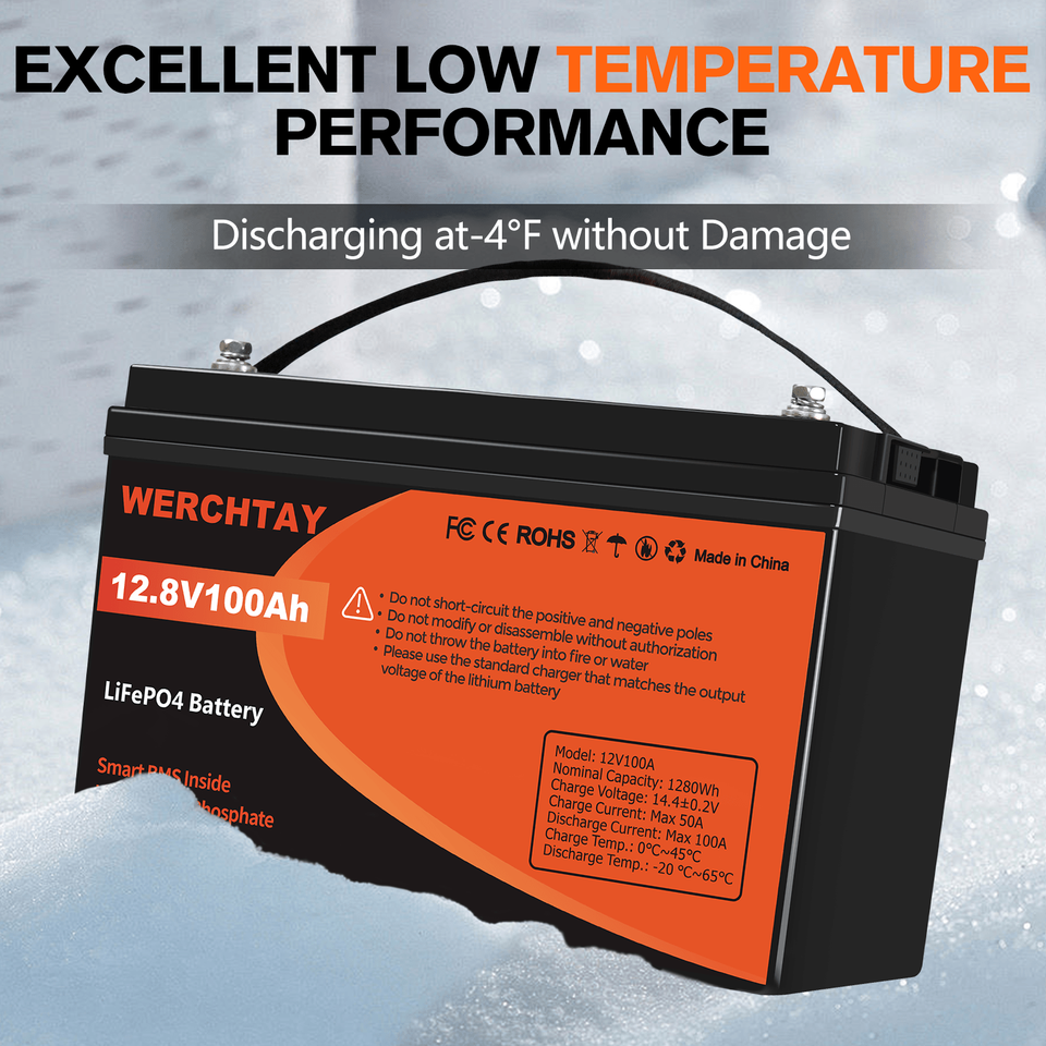 12V 100Ah 200Ah 300Ah LiFePO4 Lithium Battery for RV Off-grid Trolling ...