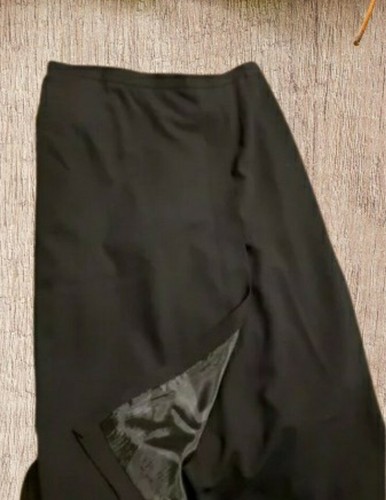 RENA ROWAN BLACK FULLY LINED DRESS SKIRT CAREER CORPORATE PLUS SIZE 18W ...