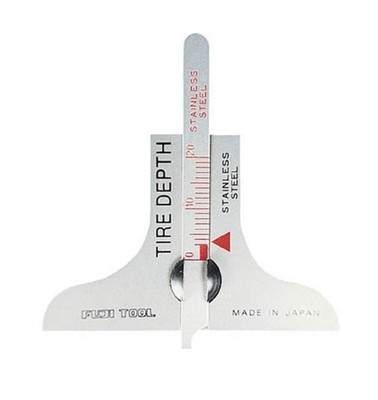 FUJI TOOL MINI DEPTH GAUGE TIRE DEPTH GAUGE(0-20mm) TDG-20 | eBay