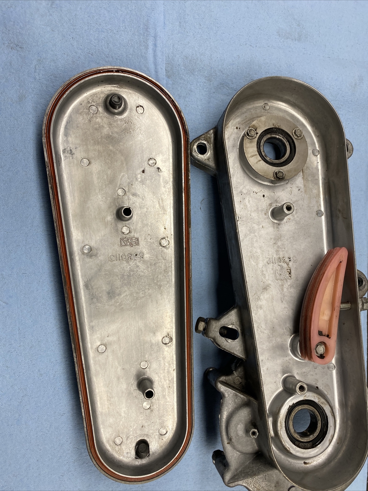 1976 Vintage Polaris Colt 340 Snowmobile Chaincase Chain Case Good #3 ...