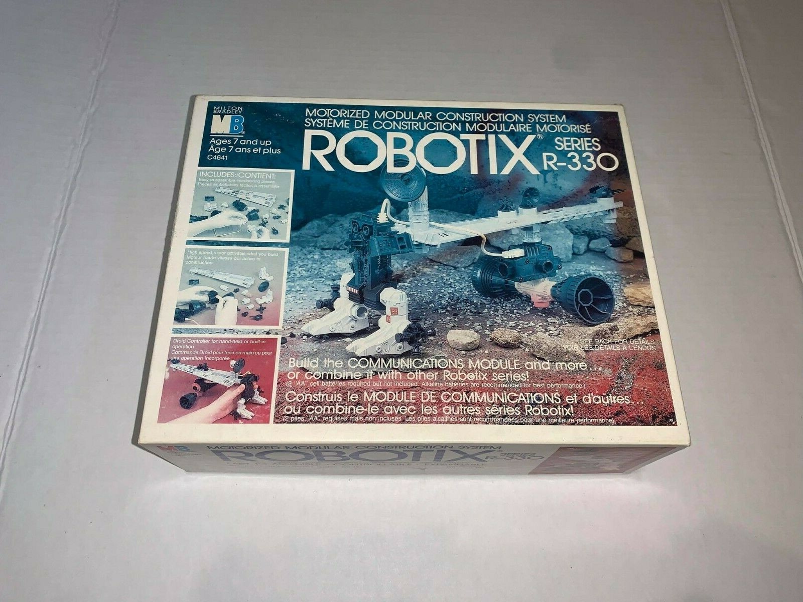 Vintage 1980's MB Robotix Vehicle Cockpit, Figure and other Parts in ...