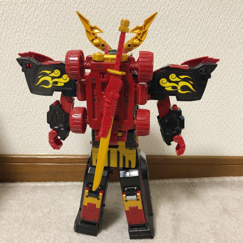 Power Rangers Enginesentai Goonger DX Motor Dai-Shogun Megazord BANDAI ...