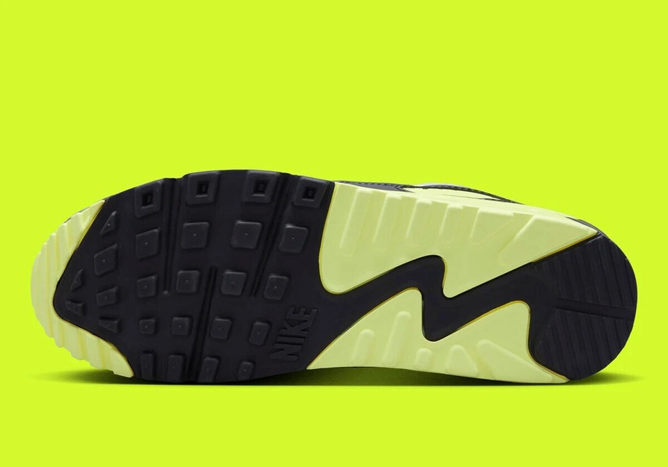 Nike Air Max 90 Smoke Grey Light Lemon Twist DM0029-012 Men's Sizes | eBay