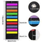 20 Pockets Premium Hanging File Folders Organizer/Wall Mount Storage ...