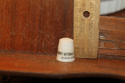 Vintage Thimble Plastic Birmingham Alabama Liberty National Life ...