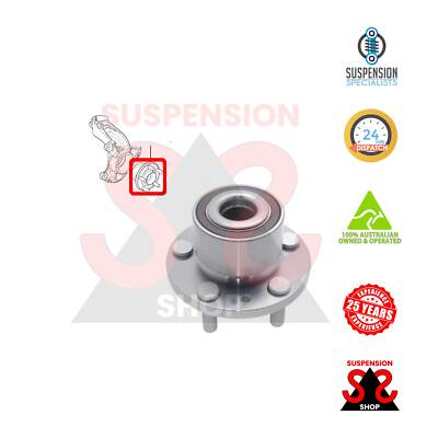 Front Axle Wheel Hub Suit LAND ROVER Freelander 2 2.0 Si4 4x4 ...