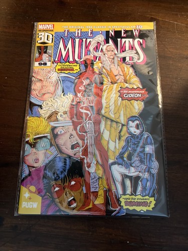 NEW MUTANTS #98 3D Edition Marvel Comics 2024 0524PG820 Pan-Universal ...