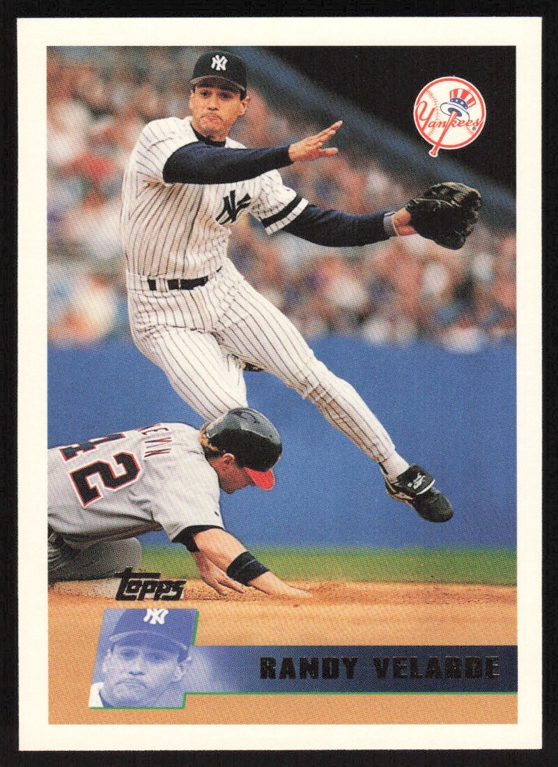 1996 Topps Randy Velarde #361 New York Yankees | eBay