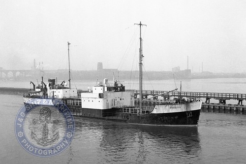 1945 Built F T Everard Ltd Coastal Tanker ANONITY - 6X4 (10X15 ...