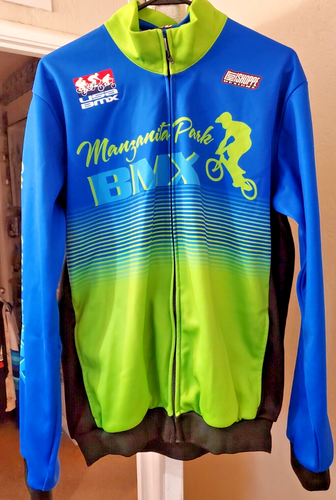 Manzanita Park BMX Hot Shoppe Designs Jacket Size XL.. | eBay