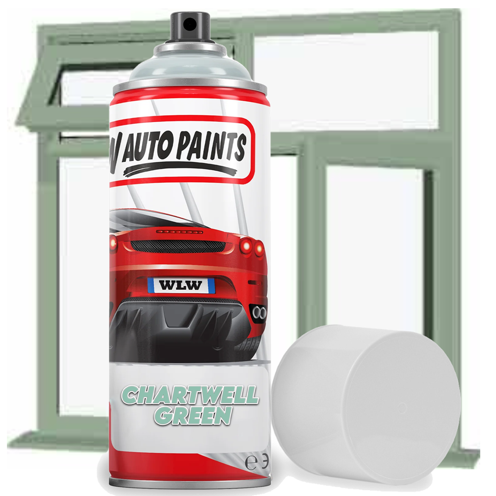 uPVC Aerosol Spray Paint Chartwell Green Windows Doors Plastic Cladding ...