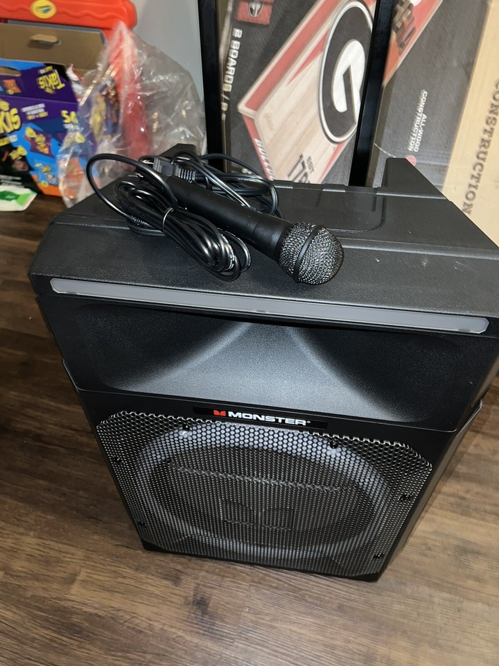 monster x6 all-in-one pa bluetooth speaker system | eBay